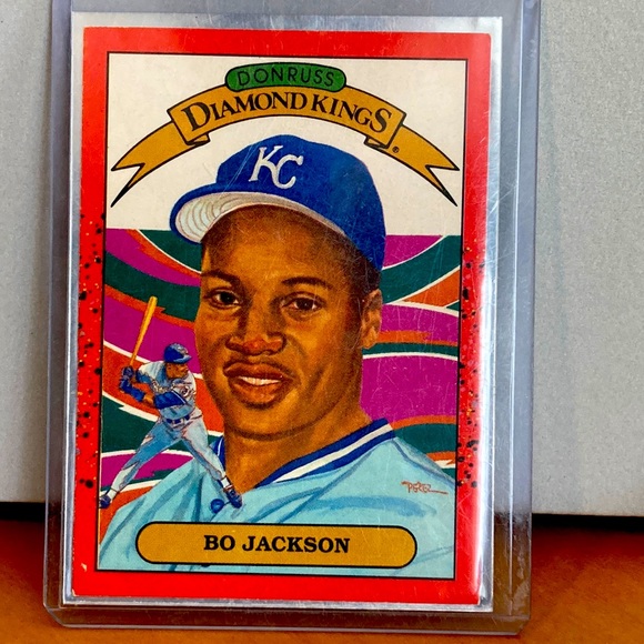 Other | Bo Jackson Baseball Card | Poshmark